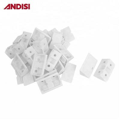 中国 ホーム オフィス 家具 キャビネット ABS プラスチック ブレーケット コンネクタ 白/黒/茶色の仕上げ 販売のため