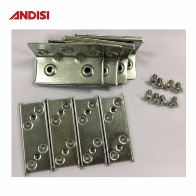 China Bedroom Furniture Hardware Connecting Metal Corner Bed Bracket for Wood Metal Bed Frame for sale