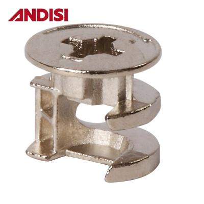 中国 モダン リビング 15/16mm ボード 家具 カム ロック 固定 スクリュー ミニ 固定 エキセントリック カム 販売のため
