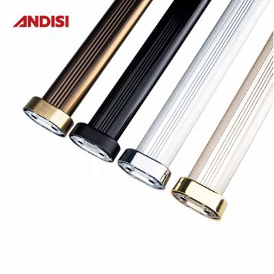 Cina Pignone di spessore in lega di zinco flange armadio tubo di supporto per 30x15mm bastoncini di abbigliamento in vendita