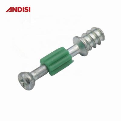Κίνα Άλλα Επεξεργαστικά Εργαλεία Μίνι Fix Dowel Cabinet Connector Bolt Plastic Self Tapping Screw προς πώληση