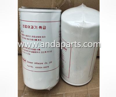 China Good Quality Fuel Filter For Doosan 400504-00078 for sale