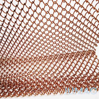 Cina ODM reticolati in rete d'oro tende metalliche per hotel club in vendita