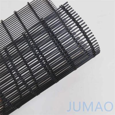 China Zwarte mesh bekleding panelen Draad scherm Architectonische constructie gevels Te koop