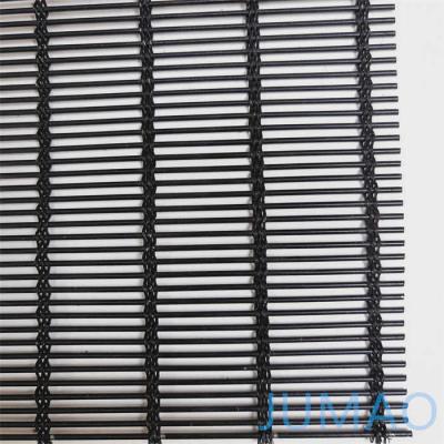 China Zwarte mesh bekleding panelen Draad scherm Architectonische constructie gevels Te koop