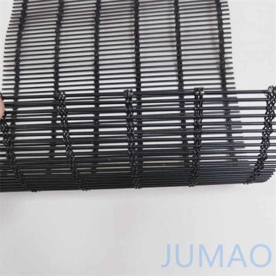 China Zwarte mesh bekleding panelen Draad scherm Architectonische constructie gevels Te koop