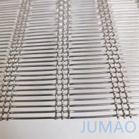 China Galvanized Architectural Mesh Decorative Metal Sheets 1mm-2.5mm Wire 6mm-25mm Holes for sale