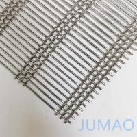 China Galvanized Architectural Mesh Decorative Metal Sheets 1mm-2.5mm Wire 6mm-25mm Holes for sale
