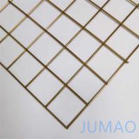 China Welded Copper Architectural Mesh Wire Decorative Fence 1m x 2m Custom for sale