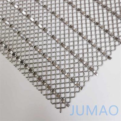 Cina Maglia architettonica in acciaio di alluminio intrecciato per la costruzione di ristoranti in vendita