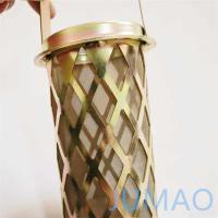 China Multilayer Perforated SS Wire Mesh Filter Sintered Bronze Basket - 80+ Mesh Density for Aerospace Microfiltration for sale