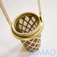 China Multilayer Perforated SS Wire Mesh Filter Sintered Bronze Basket - 80+ Mesh Density for Aerospace Microfiltration for sale