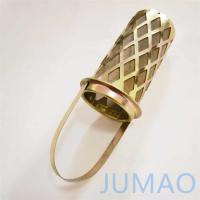 China Multilayer Perforated SS Wire Mesh Filter Sintered Bronze Basket - 80+ Mesh Density for Aerospace Microfiltration for sale