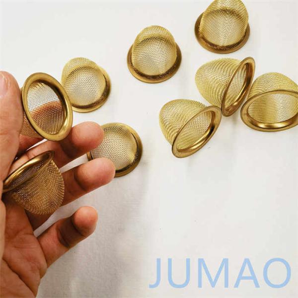 Brass Bronze Stainless Steel Wire Mesh Filter Elements Bowl Shaped
