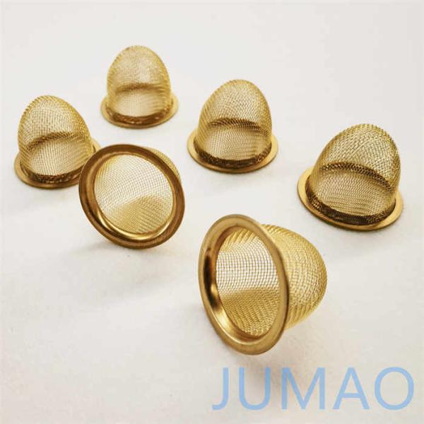Brass Bronze Stainless Steel Wire Mesh Filter Elements Bowl Shaped