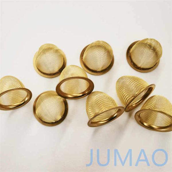 Brass Bronze Stainless Steel Wire Mesh Filter Elements Bowl Shaped