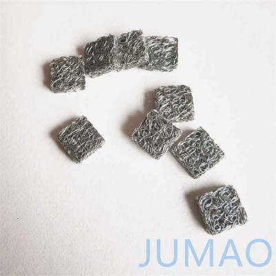 China Compressed Knitted Wire Mesh Filter Demister Pad Stainless Steel for sale