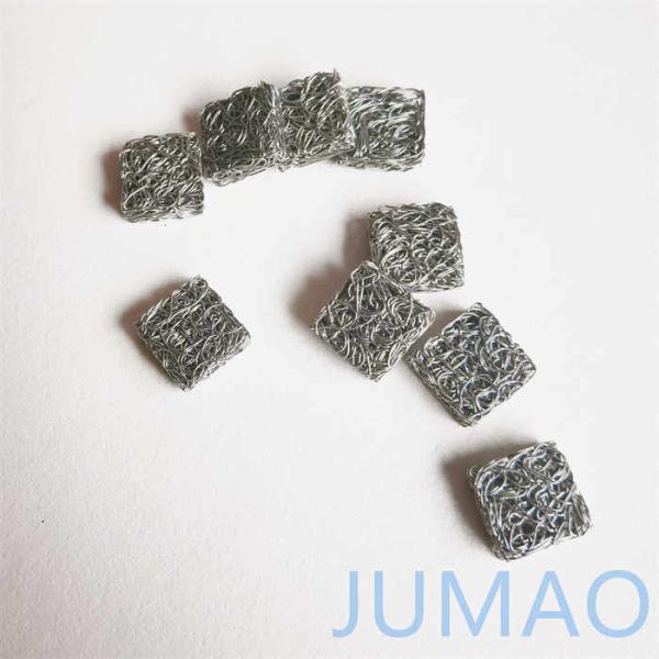 Druckgeflechtes Gewirbelnetz Filter Demister Pad Edelstahl