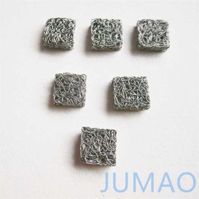 China Compressed Knitted Wire Mesh Filter Demister Pad Stainless Steel for sale