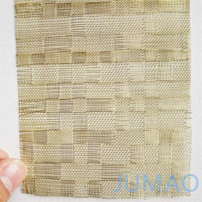 中国 3mm 織物メタルメッシュ グラス 販売のため