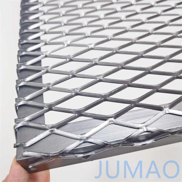 Aluminum PVDF EML Architectural Expanded Metal Mesh Sheets