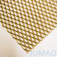 China Fluorocarbon Coated Architectural Expanded Metal Mesh - 2-3mm Thickness, 1220x2000mm Standard Size for sale