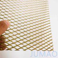 China Fluorocarbon Coated Architectural Expanded Metal Mesh - 2-3mm Thickness, 1220x2000mm Standard Size for sale