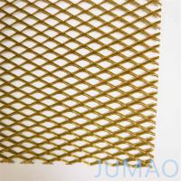 China Fluorocarbon Coated Architectural Expanded Metal Mesh - 2-3mm Thickness, 1220x2000mm Standard Size for sale