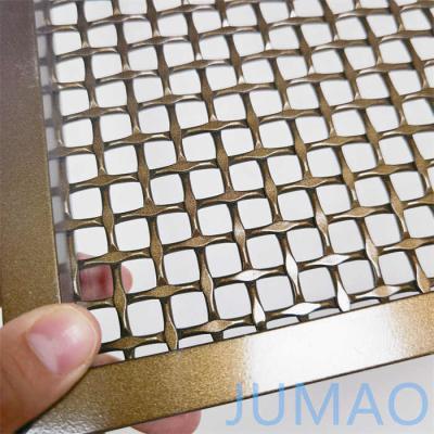 China Gecrimpde metalen gaas kast Inbreng voor deuren antieke messing Te koop
