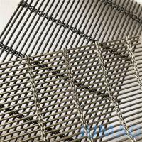 China Stainless Steel Architectural Woven Wire Mesh 5%-90% Opening Range with Custom Sizes 1m-6m Length for sale