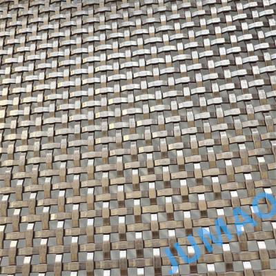 China PVDF Stainless Steel 12x12 Decorative Wire Mesh For Space for sale