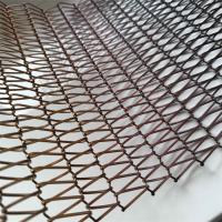 China JUMAO ODM Coil Architectural Mesh Curtain 6mm SS304 Metal Panels for Hotel Space Divider for sale