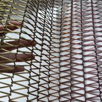 China JUMAO ODM Coil Architectural Mesh Curtain 6mm SS304 Metal Panels for Hotel Space Divider for sale