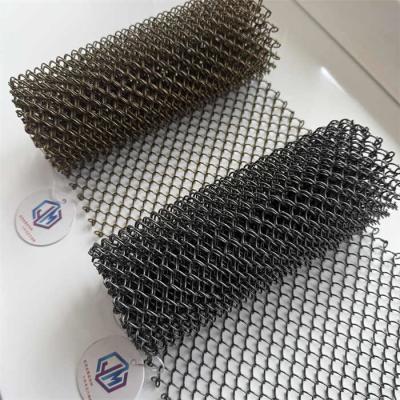 China Tecto de malha metálica de aço inoxidável de vários tamanhos de 0,8 mm a 3 mm para tectos duráveis e elegantes à venda