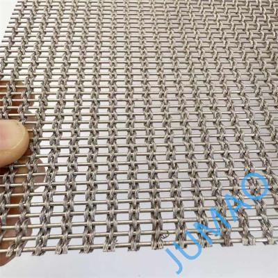 China Flexible Weave Structure Decorative Wire Mesh Used To Architect Design for sale