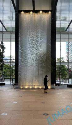 China Flexible Water Mesh Curtain Lightweight Construction For Space for sale