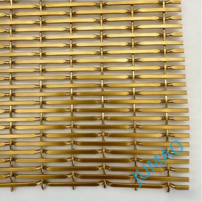 China Stainless Steel Decorative Metal Mesh Divider Customizable Sizes For Office Partitions for sale