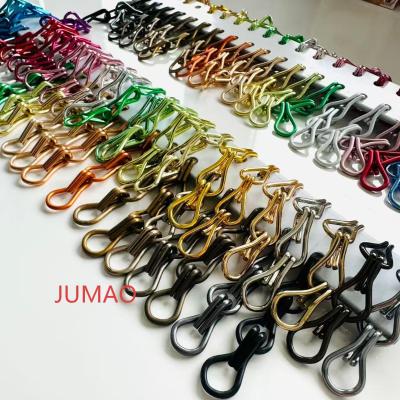 China Aluminum Metal Curtains Metal Chain Link Curtains Sturdy Privacy Protection for sale