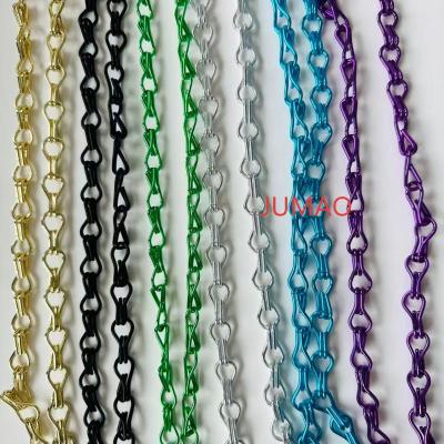 China Indoor Outdoor Applications Metal Chain Link Curtains Hanging Divider Panels for sale