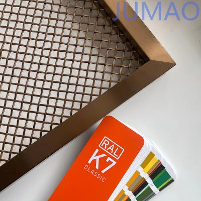 China Lightweight Visually Appealing Decorative Wire Mesh Designed For Building Decoration for sale