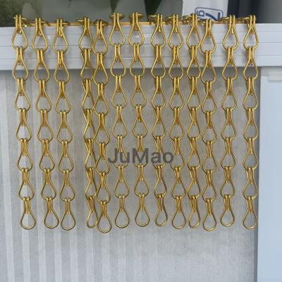 China Ceiling Mounted Decorative Metal Curtains Suit The Space Perfect For In Conference Rooms Lobbies And Retail Environments for sale