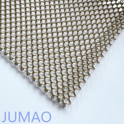 China Premium Chainmail Style Metal Mesh Curtains Decorative Fireplace Screen Drapery for sale