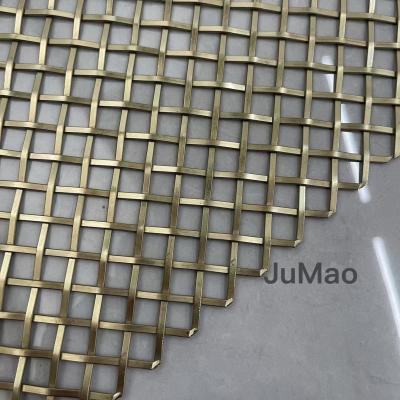 China Metal Architectural Mesh designed for in building facades sunshades balustrades and decorative interior partitions for sale