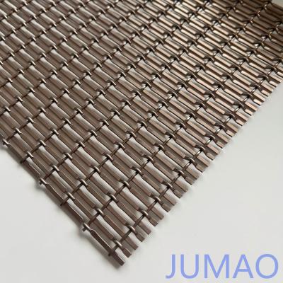 China Aesthetic Modern Woven Architectural Metal Mesh Elegant Room Divider With Good Privacy for sale