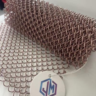 China Durable Metal Mesh Curtains for Industrial Applications Providing Flexible Partitioning and Ventilation Solutions for sale