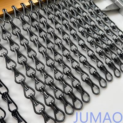 China High Corrosion Resistance Metal Chain Link Curtains Suitable For Ornamental Entrance Dividers for sale