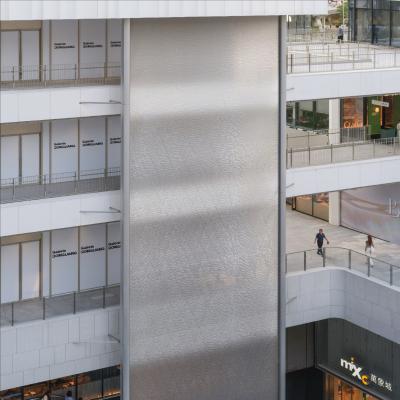 China Exterior Building Facade Metal Mesh Water Curtain Hanging Decoration for sale