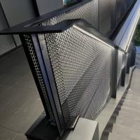 China Custom Pattern Expanded Metal Mesh For Staircase Railing Balustrade for sale