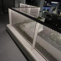 China Custom Pattern Expanded Metal Mesh For Staircase Railing Balustrade for sale