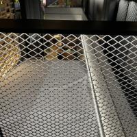 China Custom Pattern Expanded Metal Mesh For Staircase Railing Balustrade for sale